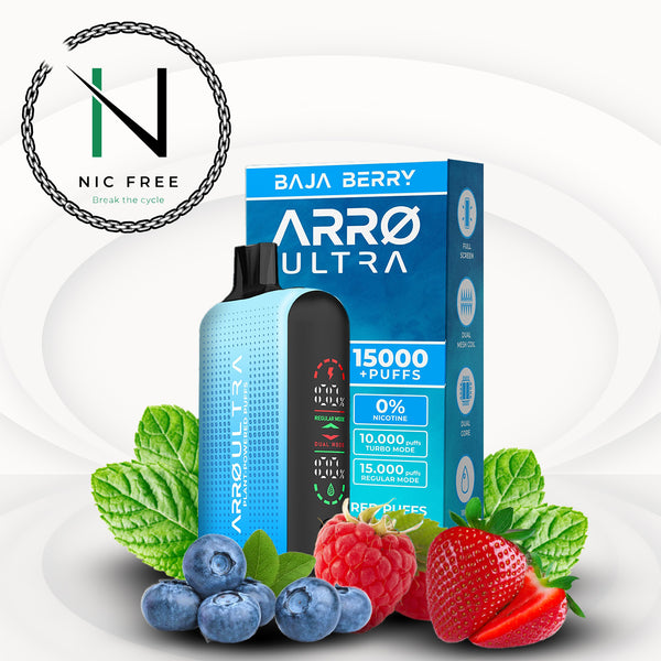 ARRO Ultra Zero Nicotine Plant-Powered Vape