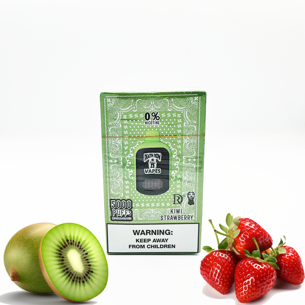 Death Row Vapes 5000 Puff Nicotine Free Disposable E-Cigarette – Zero ...